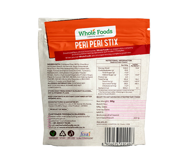Peri Peri Sticks – wholefoodsin